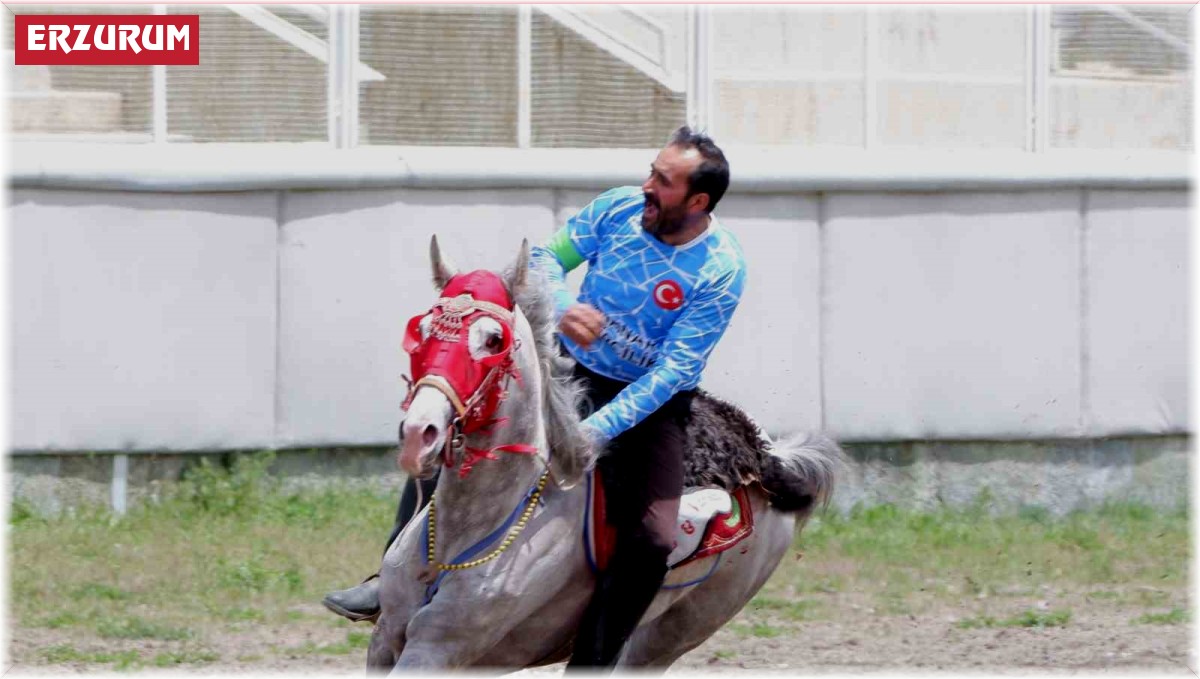 Cirit sahasında korkutan anlar - Erzurum Haber Haberleri