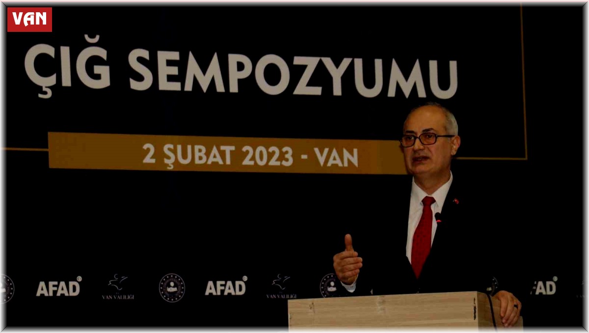 AFAD Müdürü Körpeş: "2022 yılında Van'da 73 tane çığ meydana geldi ...