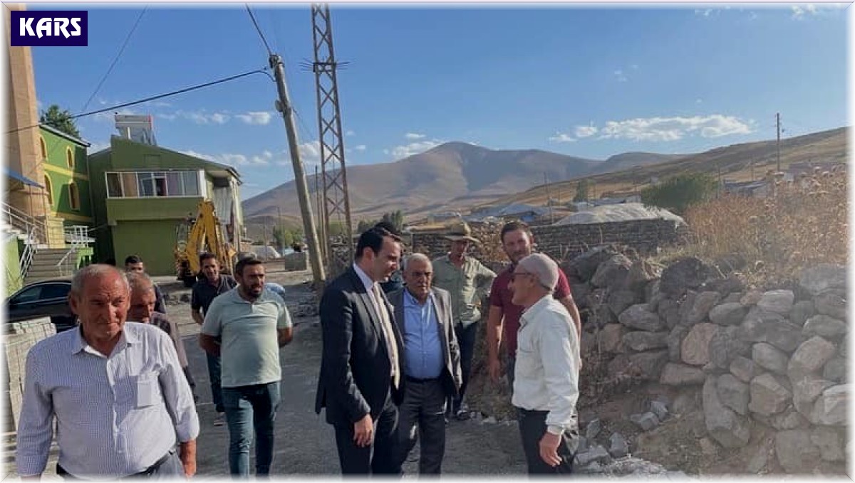 Digor'da köy içi yollar tek tek yapılıyor - Kars Haberleri